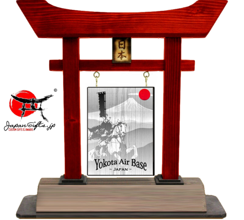 (LARGE) Torii Gate RED "CUSTOMIZED" Yokota Air Base NO-PLATE ...
