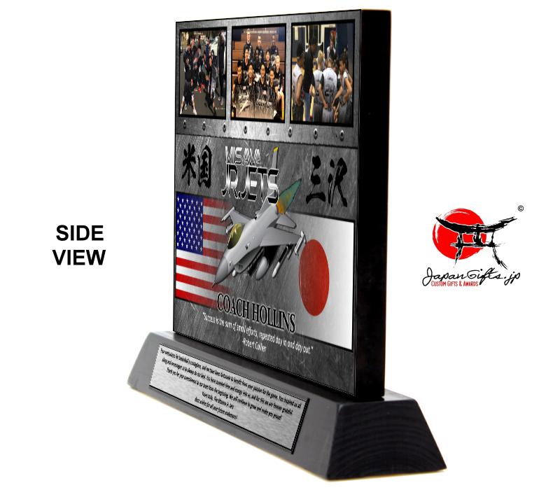 8" x 11" Wood Desk Plaque #WD-P811-001 – JapanGifts.jp