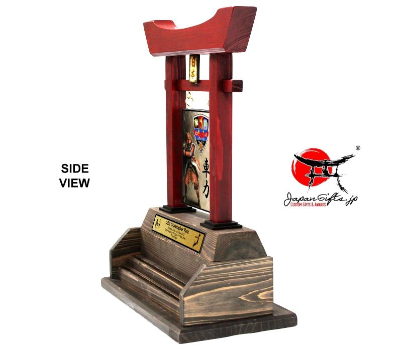 (LARGE) Torii Gate w/Coin Rack Holds 12qty 2" Coins #TG-CR12-01 ...